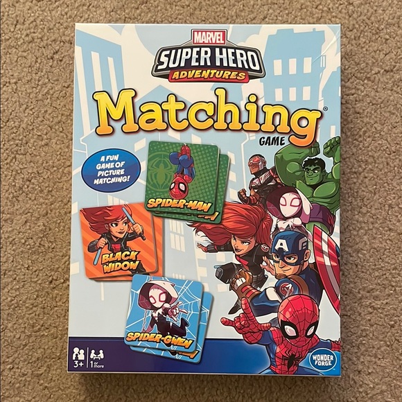 Wonder Forge | Toys | Marvel Super Hero Adventures Matching Game | Poshmark